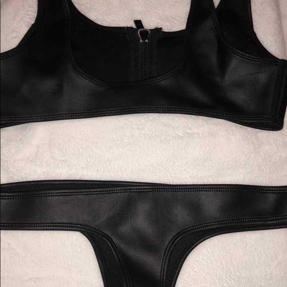 Swim | All Black Hoaka Swimwear W 2 Different Bottoms | Poshmark